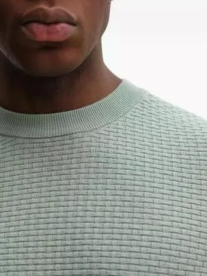 BOSS Crew-neck Cotton Sweater