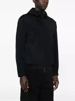 Emporio Armani Zip-fastening Hooded Jacket - Blue