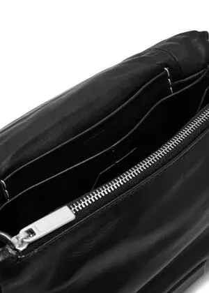 Rick Owens Pillow Griffin Padded Leather Cross-body Bag - Black