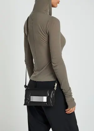 Rick Owens Pillow Griffin Padded Leather Cross-body Bag - Black