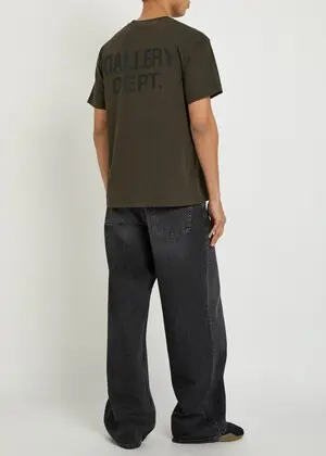 GALLERY DEPT. Logo Cotton T-shirt - Black