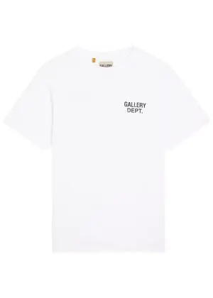 GALLERY DEPT. Logo Cotton T-shirt - White