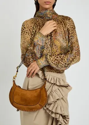 Isabel Marant Oskan Suede Shoulder Bag