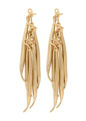 JACQUEMUS Les Boucles Haricots Drop Earrings