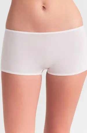 SKIMS Everyday Cotton Boyshorts - Snow