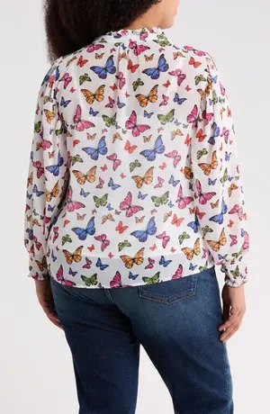 SUGARLIPS Butterfly Print Shirt