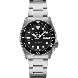 SEIKO WATCHES 5 Sports Automatic Bracelet Watch - Black