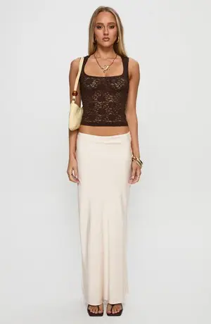 Princess Polly Bennington Sheer Lace Tank