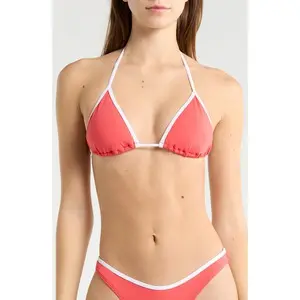 Rip Curl Classic Surf Triangle Bikini Top Red