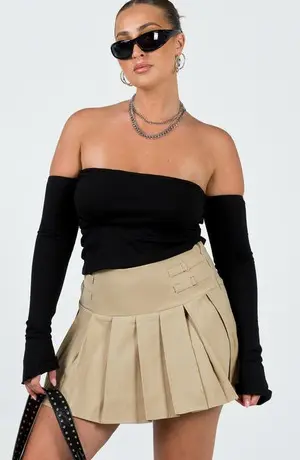 Princess Polly Pleated Mini Skirt