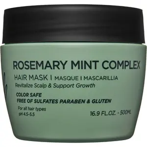 LUSETA BEAUTY Rosemary Mint Complex Hair Mask - 16.9 Oz.
