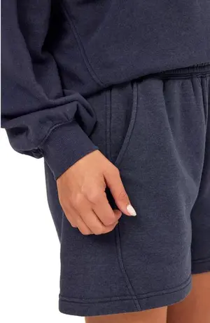 THREADS 4 THOUGHT Relaxed-fit Fleece Shorts - Stargazer