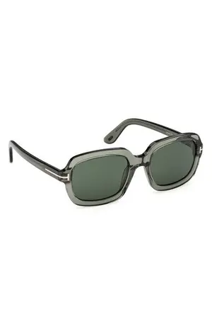 TOM FORD Lana 53mm Rectangular Sunglasses