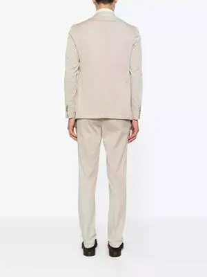 LUIGI BIANCHI Patch Pocket Blazer - Neutrals