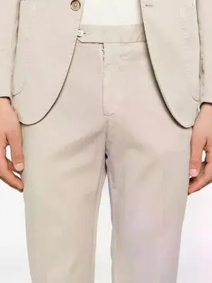 LUIGI BIANCHI Patch Pocket Blazer - Neutrals