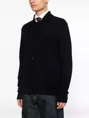Eric Bompard Chest-pocket Cardigan - Blue