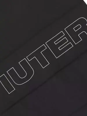 IUTER Button-up Puff Vest - Black