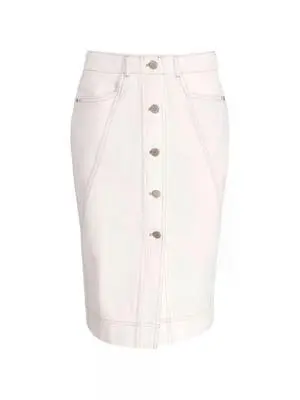 BOSS Button Detailed Skirt