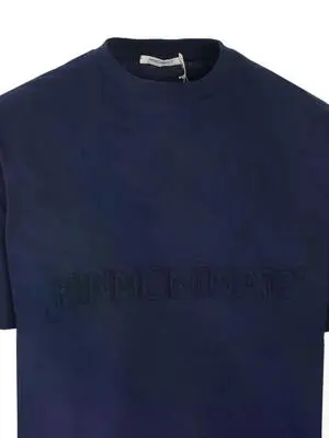HINNOMINATE Embossed-logo T-shirt - Blue