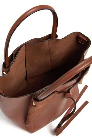 Gabriela Hearst Small Marija Tote Bag - Cognac
