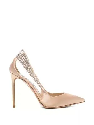 AQUAZZURA Embellished Pumps - Neutrals