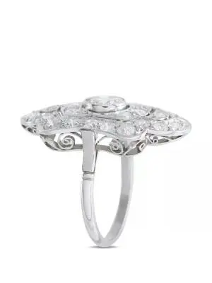 LB EXCLUSIVE Diamond Platinum Ring
