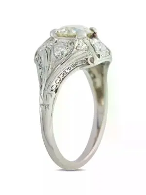 LB EXCLUSIVE Platinum 1.10 Carat Diamond Ring