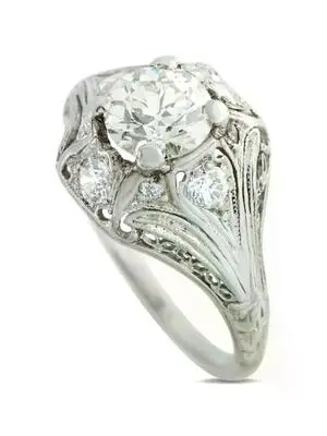 LB EXCLUSIVE Platinum 1.10 Carat Diamond Ring