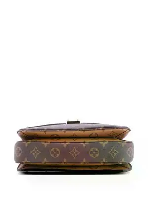 LOUIS VUITTON Pochette Metis Reverse Monogram Canvas Crossbody Bag - Brown