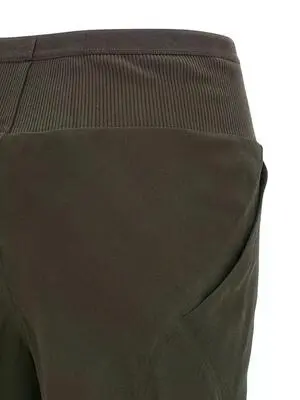 Rick Owens Bias Silk Trousers - Brown