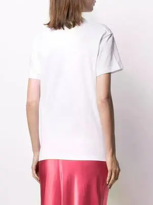 Raf Simons Teenage Dreams-patch Cotton T-shirt - White