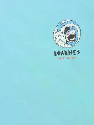 BOARDIES Sharky Waters Crew-neck Printed T-shirt