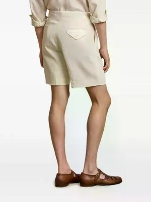 Ralph Lauren Purple Label Byron Pleated Shorts