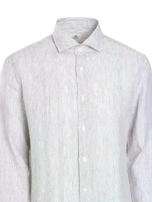 LUIGI BORRELLI Striped Long-sleeve Shirt