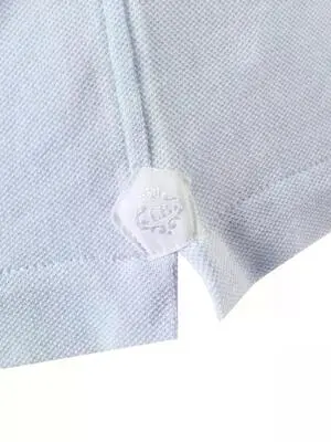 LUIGI BORRELLI Short-sleeve Polo Shirt - Blue
