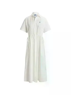 Polo Ralph Lauren Drawstring Midi Dress