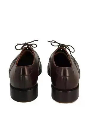 Zegna Leather Derby Shoes