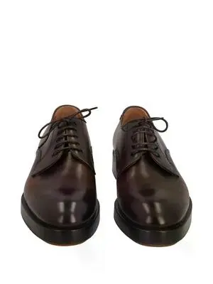 Zegna Leather Derby Shoes