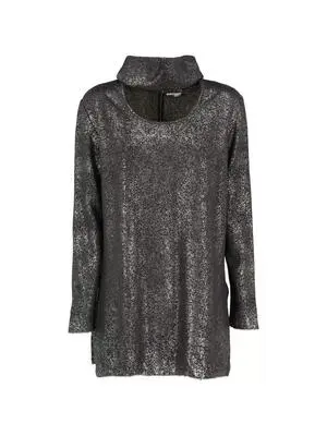 Gianfranco Ferre Metallic High Neck Top