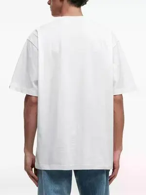 FINGERCROXX Short Sleeve Graphic T-shirt - White