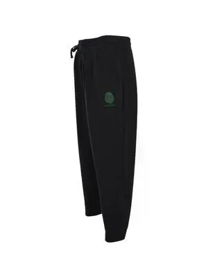 FINGERCROXX Drawstring Logo Track Pants - Black