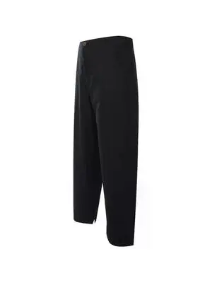 Marané Embroidered-pocket Trousers - Black