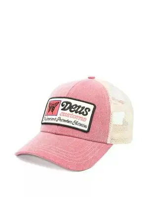 Deus Ex Machina Patch Baseball Cap - Red