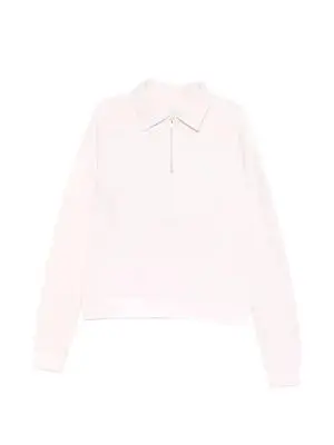 FLANEUR Zip-fastening Sweatshirt - Pink