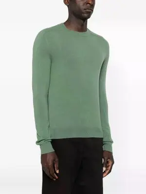 Eric Bompard Cashmere Round-neck Jumper - Green