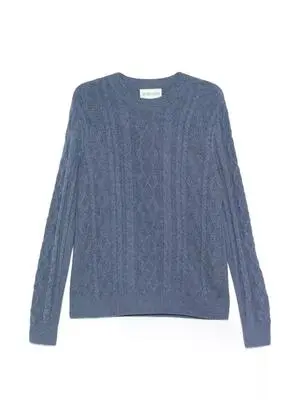 Eric Bompard Cable-knit Crew-neck Sweater