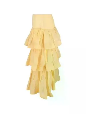 Zimmermann Coaster Tiered Maxi Skirt
