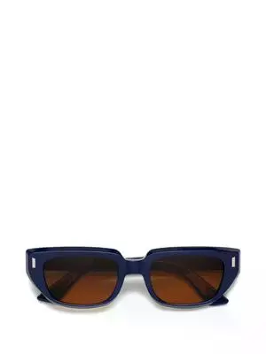 Marni X Retrosuperfuture Etezea Rectangle-frame Sunglasses - Blue