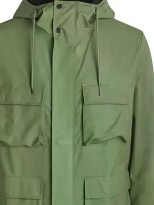Rains Cargo-pockets Hooded Jacket