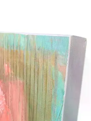 AGAVE QUADRI Avril Painting In Wooden Frame